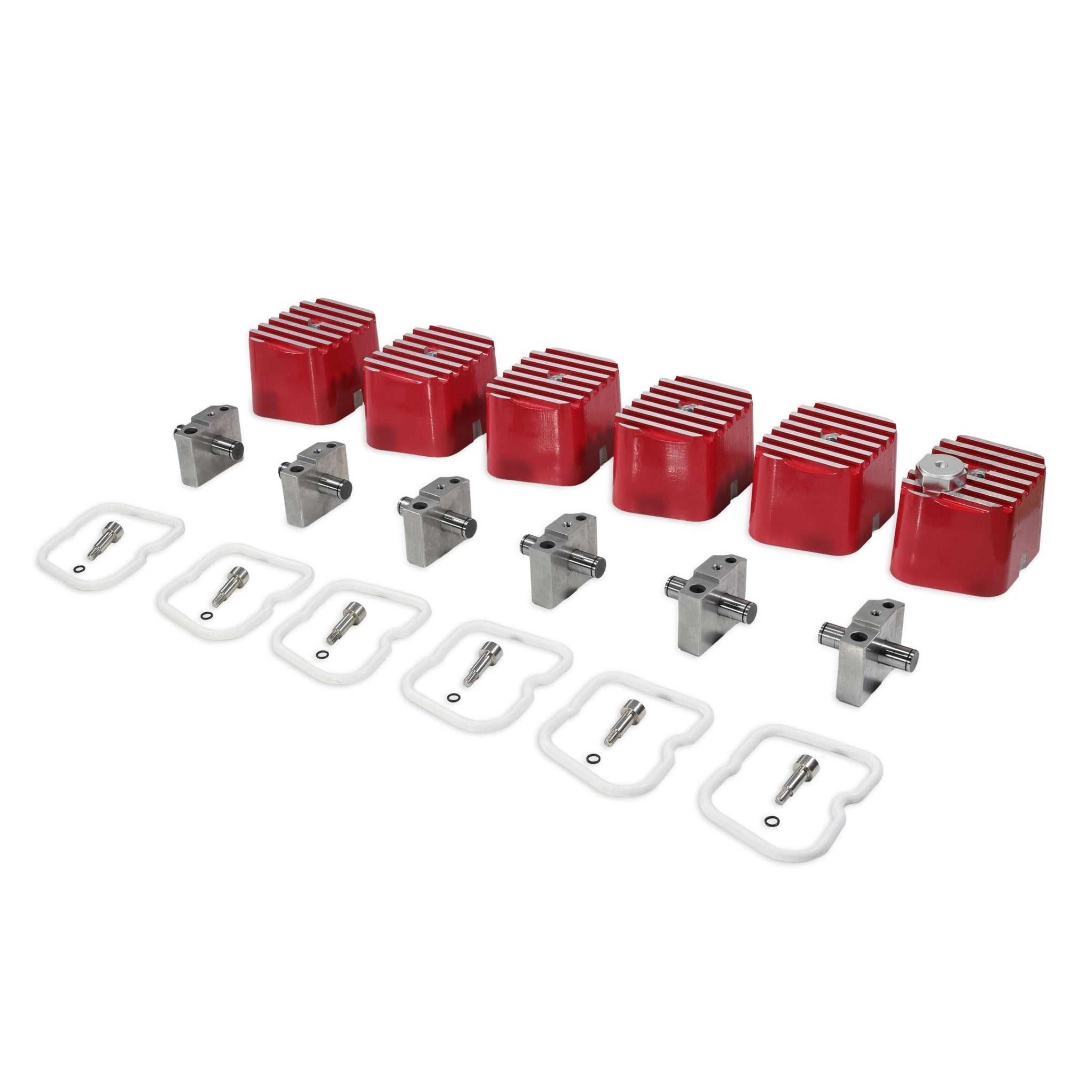 Valve Covers & Rocker Arm Pedestal Assembly Combo Kit for 1989-1998 12